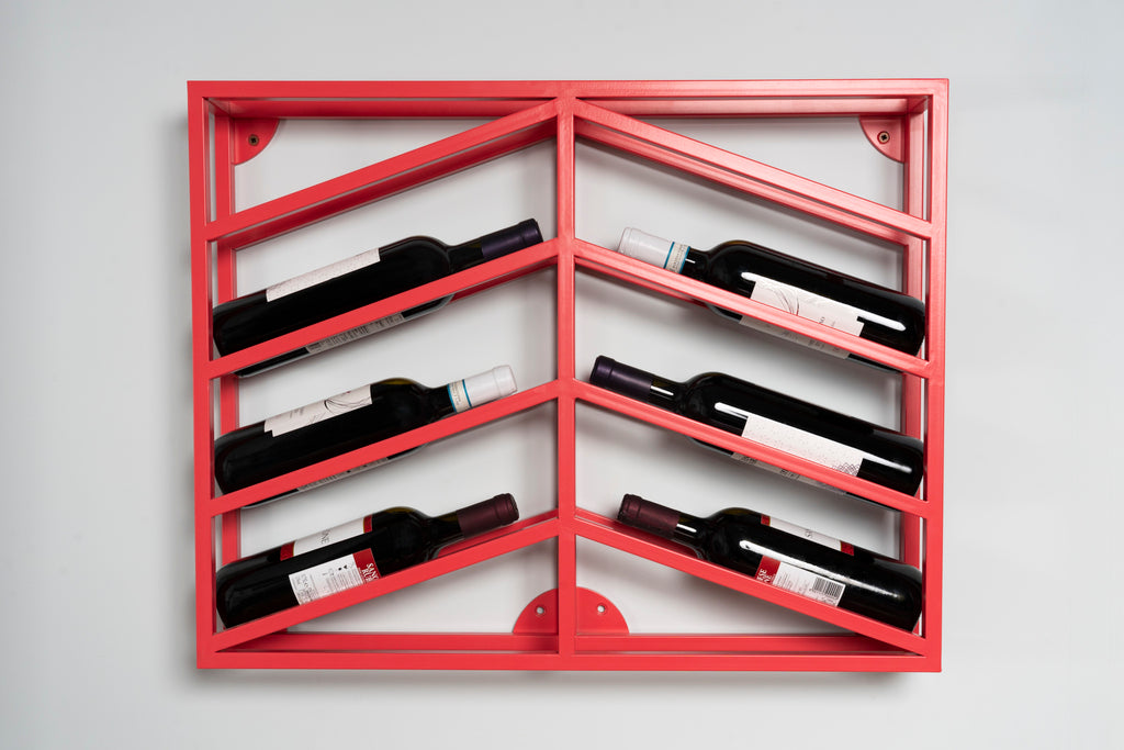 Vineria Rossa in ferro - Monte Design – Monte Design srls